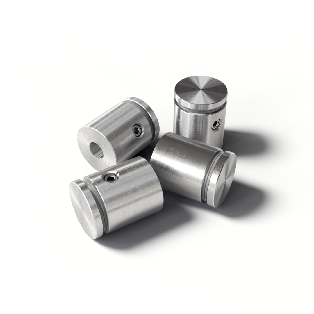 Distanzhalter Edelstahl (4 Stück) | Acrylglasplattenshop.de